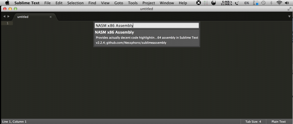 Syntax Highlight Support For Nasm X86 Assembly Code In Sublime Text 3 Secuid0